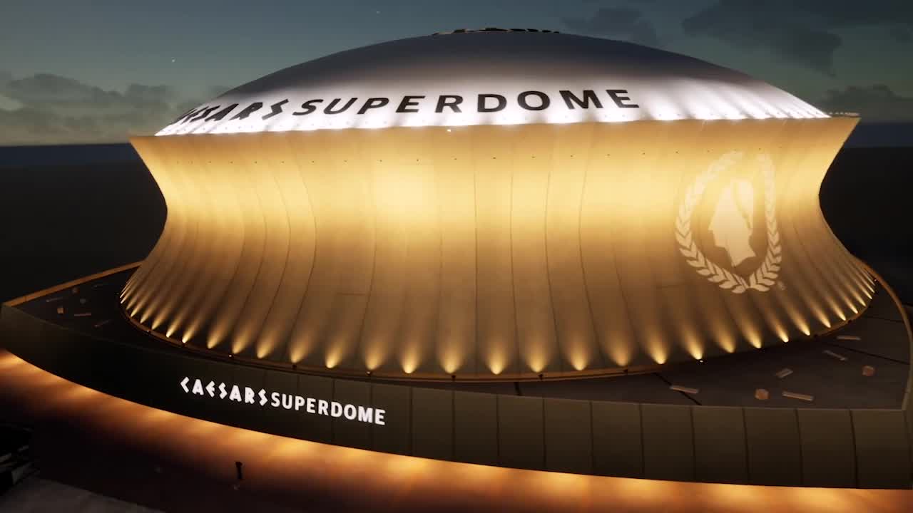 New Orleans Saints Announce Bold New Design for $4.7 Billion Caesars ...